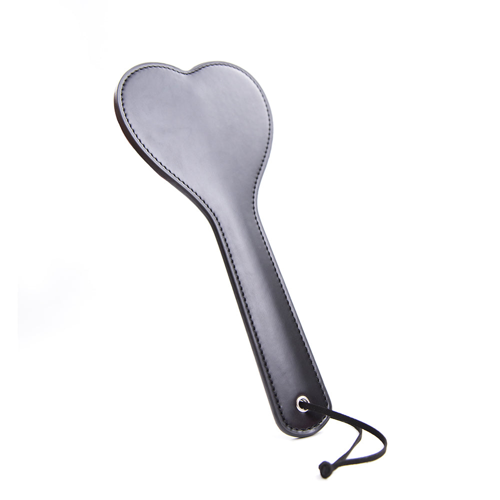 PVC Heart Shaped Paddle Black – zensualtreasures