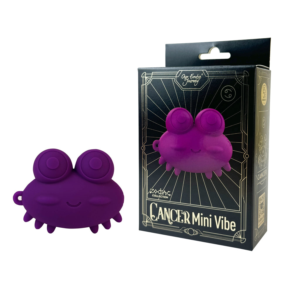 Zodiac Collection Cancer Mini Vibe Purple – zensualtreasures